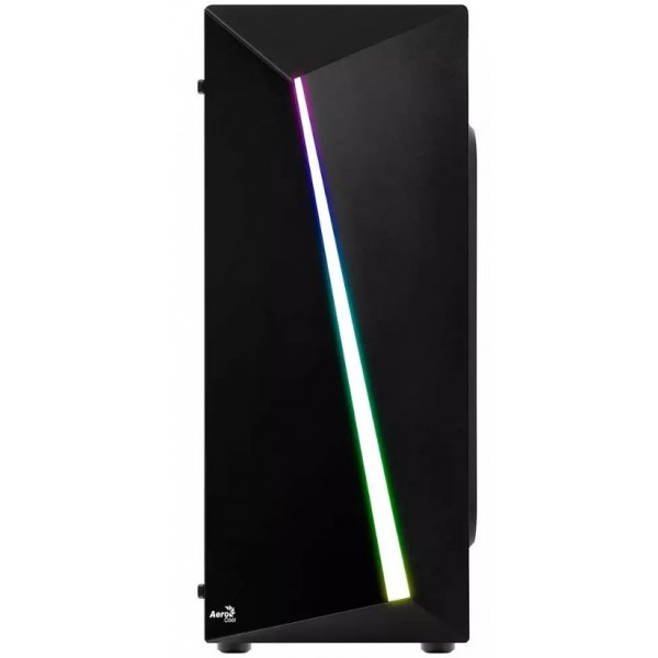 GABINETE GAMER AEROCOOL MID TOWER RGB C/ LATERAL ACRILICO - PRETO SHARD